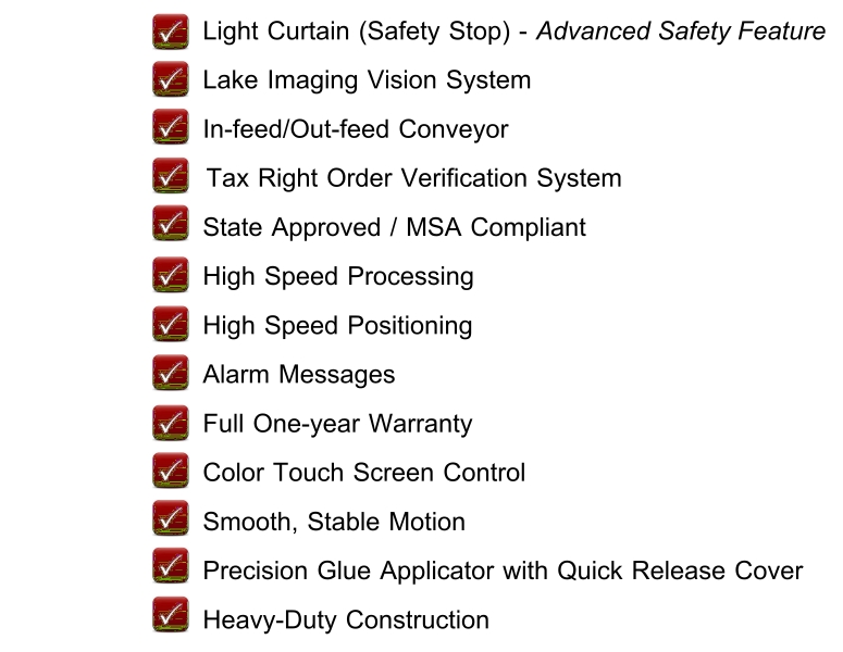 dts list | Redstamp, Inc. | Material Handling Machinery & Engineering ...